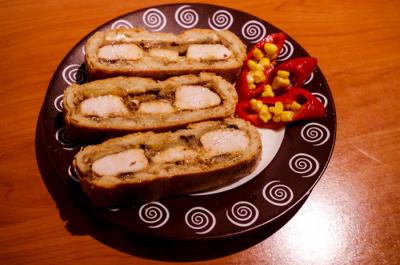 Cómo hacer una receta de pan relleno