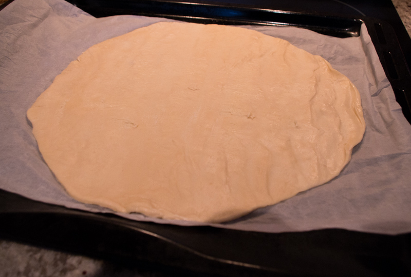 Cómo preparar pizza de bacon y dátiles