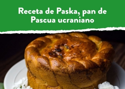 Receta de Paska, pan de Pascua ucraniano