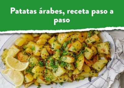Receta paso a paso de patatas árabes ¡Súper fáciles de hacer!